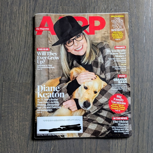 Other | Aarp Magazine Diane Keaton Aprilmay 223 | Poshmark